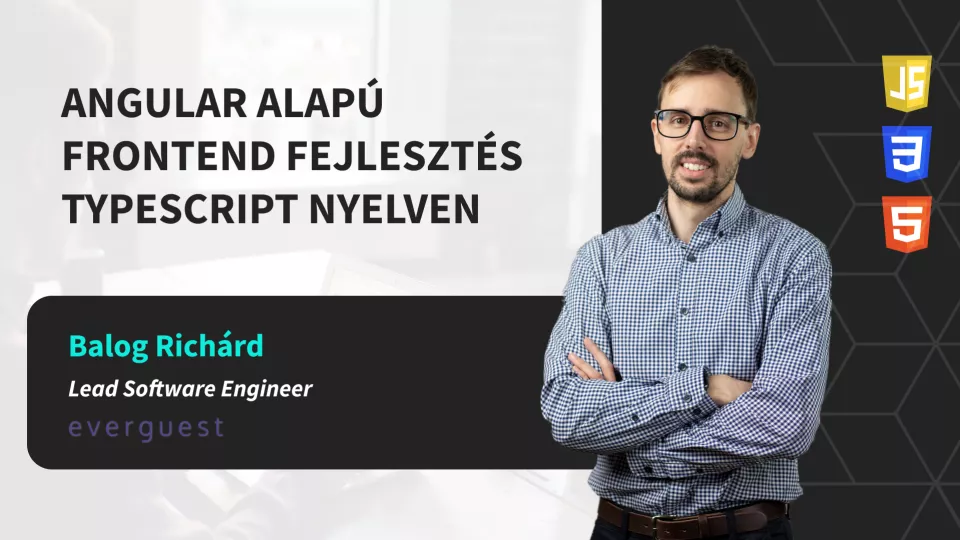 Angular alapú frontend fejlesztés TypeScript nyelven - Webuni